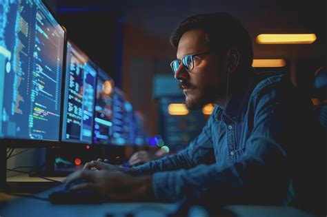 Brainstorming It Programmers Use Computer Together Software Engineers