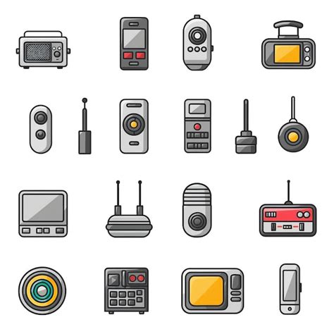 Premium Photo A Collection Of Electronic Devices Including One That