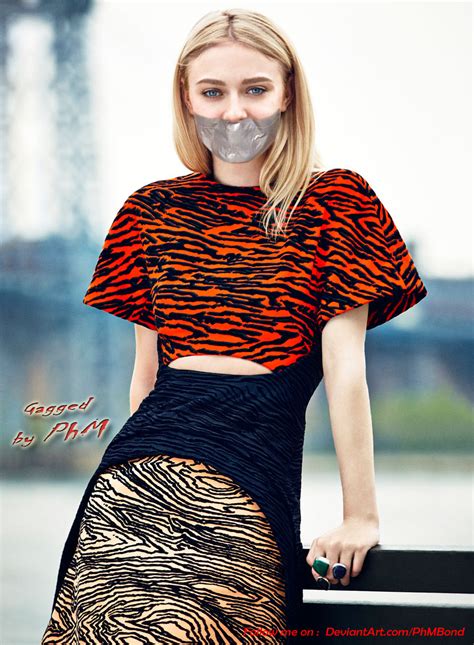 Dakota Fanning Gagged By Phm 003 By Phmbond On Deviantart