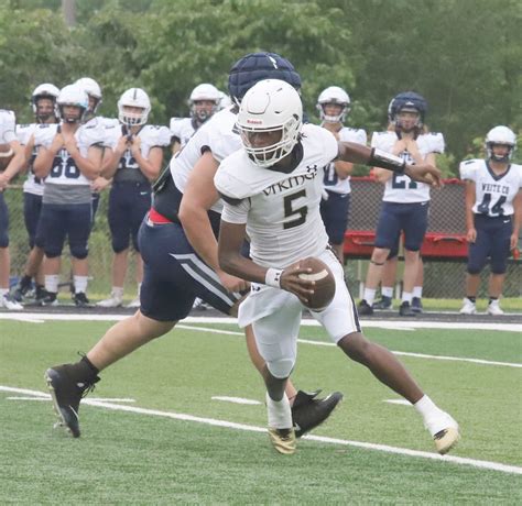 High School Football East Hall Senior Quarterback Jamarcus Harrison Commits To In State