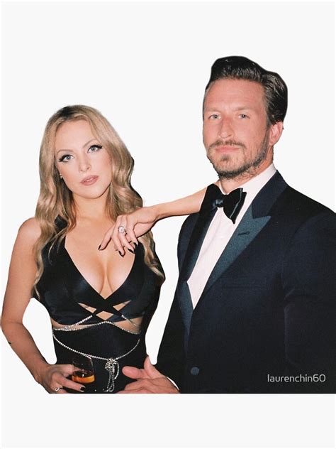 Liz Gillies And Adam Huber Sticker For Sale By Laurenchin60 Redbubble