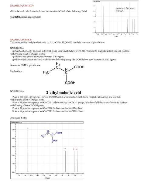 Solved 5 Given The Molecular Formula C4h8o Deduce The