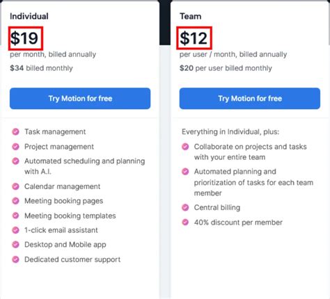 Motion Review Pricing Features And Alternatives