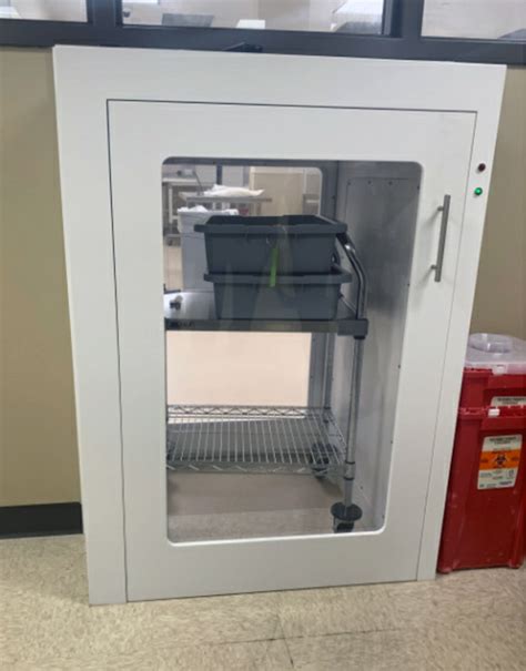 Interlocking Pass Through Cabinet Shield Casework