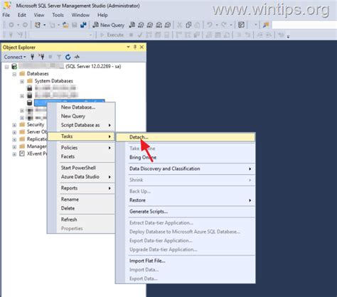 Fix Sql Database Recovery Pending State Wintips Org