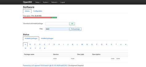 No Available Packages After Installing Openwrt On Tp Link Wr941nd Installing And Using Openwrt