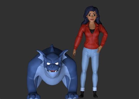 Gargoyles Disney Elisa
