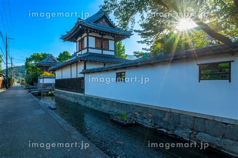 滋賀県 東近江市 五個荘金堂の町並みの写真素材 268795809 イメージマート