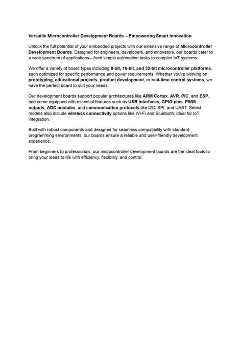 Microcontroller Development Board At ₹ 500piece Dilshad Colony New Delhi Id 2856350949130