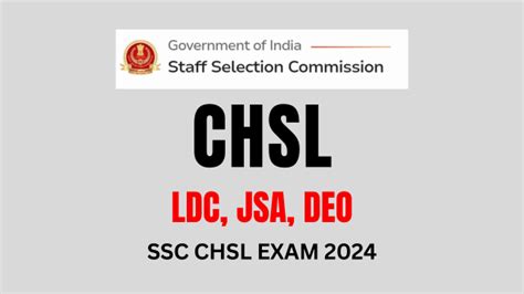 Ssc Chsl 2024 Notification For 3712 Vacancies Out Apply Now Worksheets Library