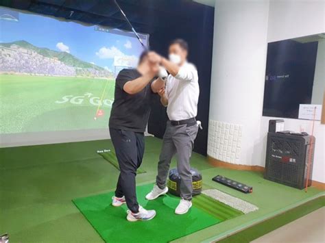 대전골프레슨 둔산동골프연습장 지인소개 많은 연습장에서 1시간 지속레슨 받기 네이버 블로그