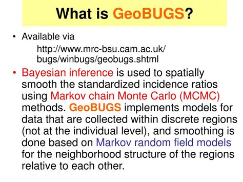Ppt Lecture 4 Bayesian Analysis Of Mapped Data Powerpoint