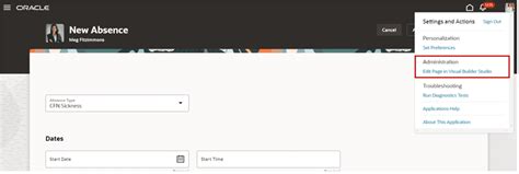 Oracle HCM Update D Absence Management