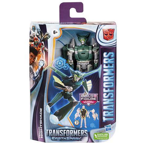Transformers Earthspark Deluxe Nightshade And Grimlock In Package Stock
