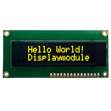 Character Display Module Arduino Screen Custom Displaymodule