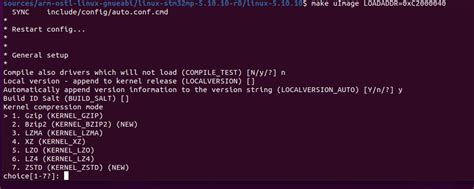 Solved About Rebuilding The Kernel Described In The Wiki Stmicroelectronics Community