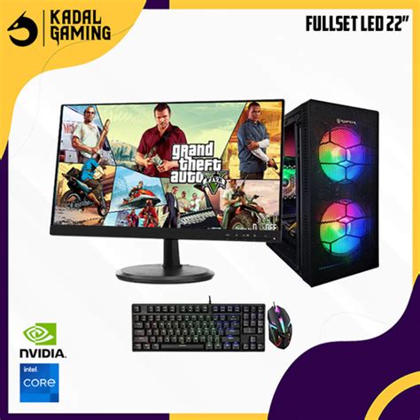 Promo Pc Gaming Intel Core I Vga Nvidia Gb Ram Komputer Gaming Fullset Cpu Standart Cpu