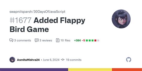 Added Flappy Bird Game By AsmitaMishra24 Pull Request 1677