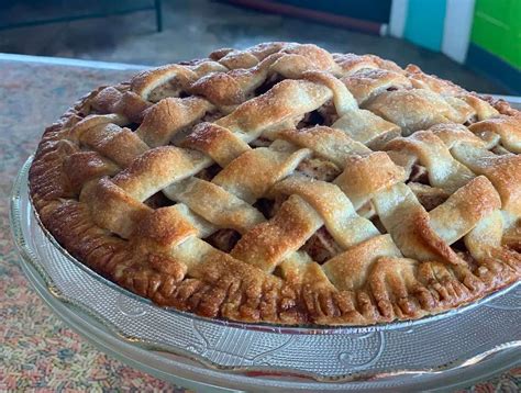 Apple Lattice Pie Sweets By Morgan