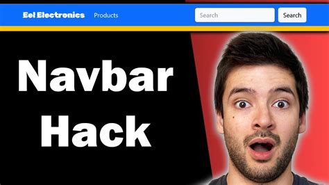 Create An Html And Css Navbar In 60 Seconds Beginner Html Css