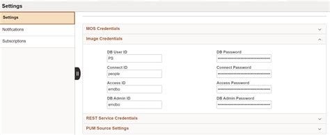 Setting Credentials For Automation