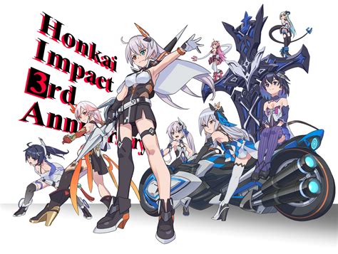 Kiana Kaslana Raiden Mei Bronya Zaychik Fu Hua Seele Vollerei And