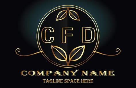 Premium Vector Cfd Letter Logo