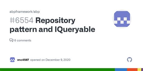 Repository Pattern And IQueryable Issue 6554 Abpframework Abp GitHub