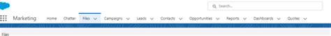 customizing the salesforce lightning navigation bar starrdata