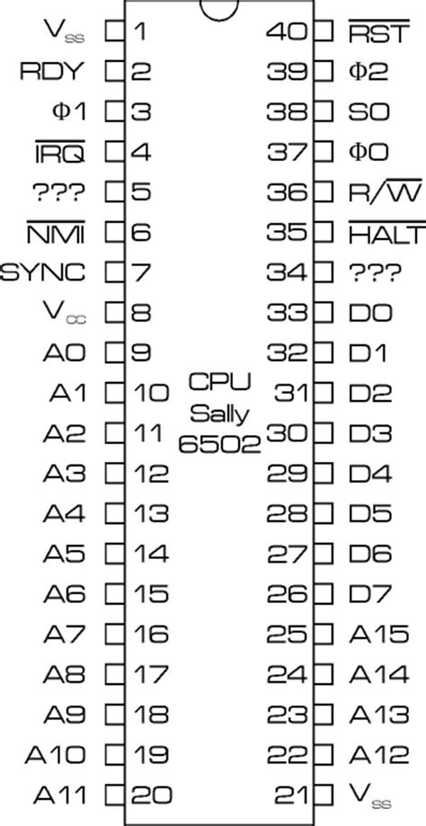 6502 Schematic