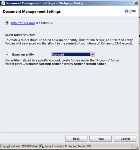 Built In Dynamics CRM 2011 Integration With SharePoint 2010 Applied Information Sciences