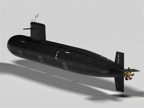Type 093 Shang Class Submarine 3d Model By Finiask
