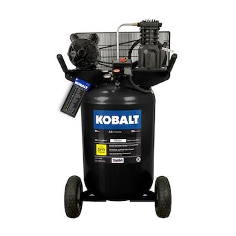 Kobalt 30 Gallon Single Stage Portable Electric Vertical Air Compressor
