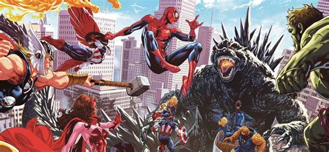 Godzilla And Marvel Have Created The Ultimate Kaiju Fusion