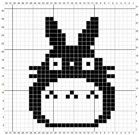 Pattern Grid For Crochet Tapestry Crochet Patterns Graph Crochet Crochet Tapestry