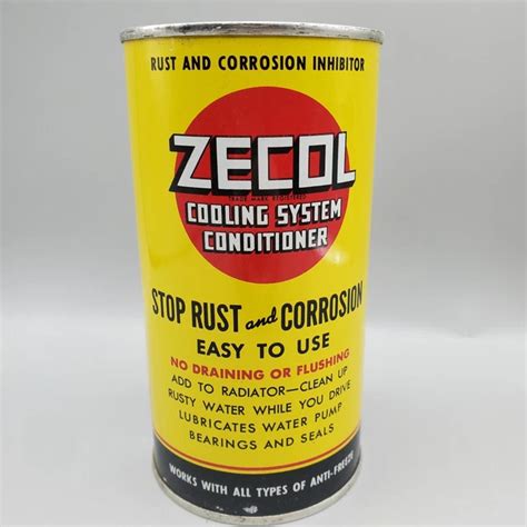 1 Zecol Cooling System Conditioner 16oz Can Full Cases £15 22 Picclick Uk