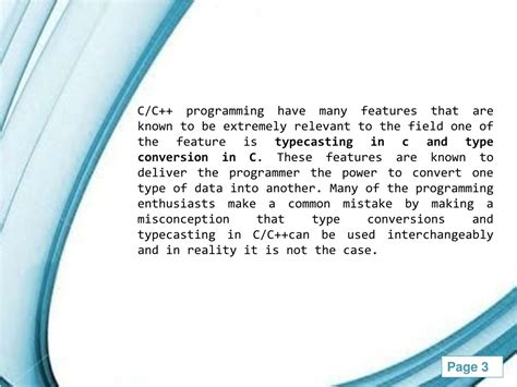 Ppt Lets Debunk The Differences Between The Type Conversion And Typecasting In C Powerpoint