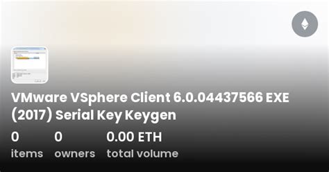 Vmware Vsphere Client 6004437566 Exe 2017 Serial Key Keygen