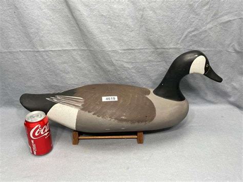 Steven R Lay Canada Goose Decoy Dixons Auction At Crumpton