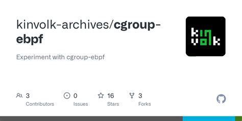 GitHub Kinvolk Archives Cgroup Ebpf Experiment With Cgroup Ebpf