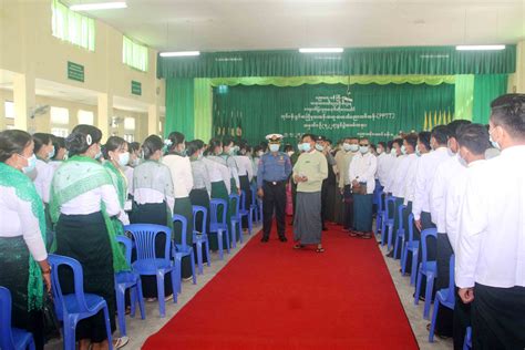 ကျောက်ဖြူ ပညာရေးဒီဂရီကောလိပ်၌ လုပ်ငန်းခွင်အကြိုမူလတန်း ဆရာအတတ်ပညာ သင်တန်း Pptt အမှတ်စဉ် ၇ ၂၀