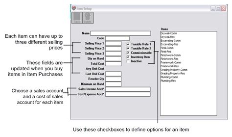 How To Set Up Modify And Delete Items In Multiledger Checkmark