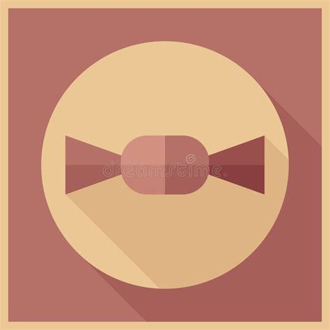 Illustration Of Sweet Candy In Red Wrapper Stock Vector Illustration Of Pink Candy 288378671