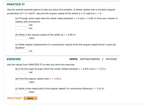 Solved PRACTICE IT Use The Worked Example Above To Help You Chegg Com