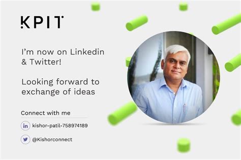 Kpits Ceo And Md Kishor Patil Has Made His Debut On Linkedin And