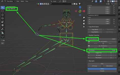 Rigging Rigify Pose Selectable But Not Moveable Or Able To Drag With Cursor Blender Stack