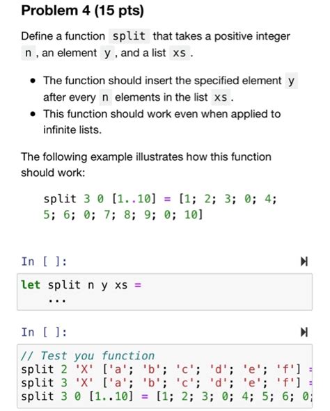 Solved Problem 3 10 Pts Define A Function Rev That Takes A