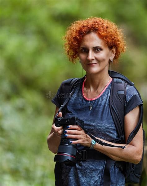 Wanderer Und Fotograf Stockfoto Bild Von Feiertag Wanderer 133156796