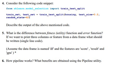 Solved Consider The Following Code Snippet From Chegg