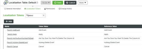 Solved How To Convert Localization Table Default To Ot Ptc Community